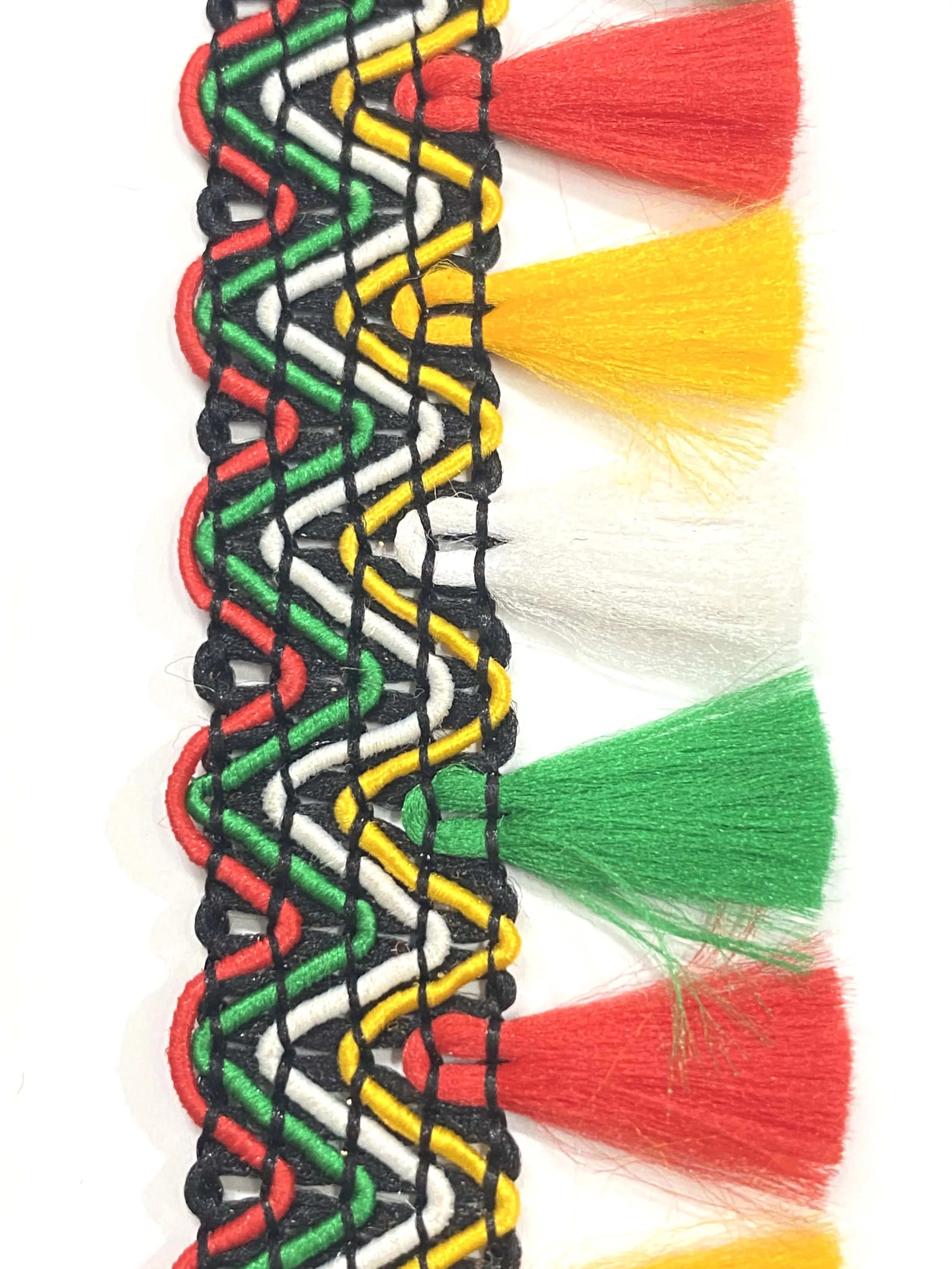 Single Talli Badla Metallic Lace Trim Border Embroidery for Muslim Women's Dress Deals in ...