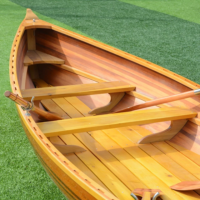 Real Whitehall Dinghy 17' with Paddle - Handcrafted Boat