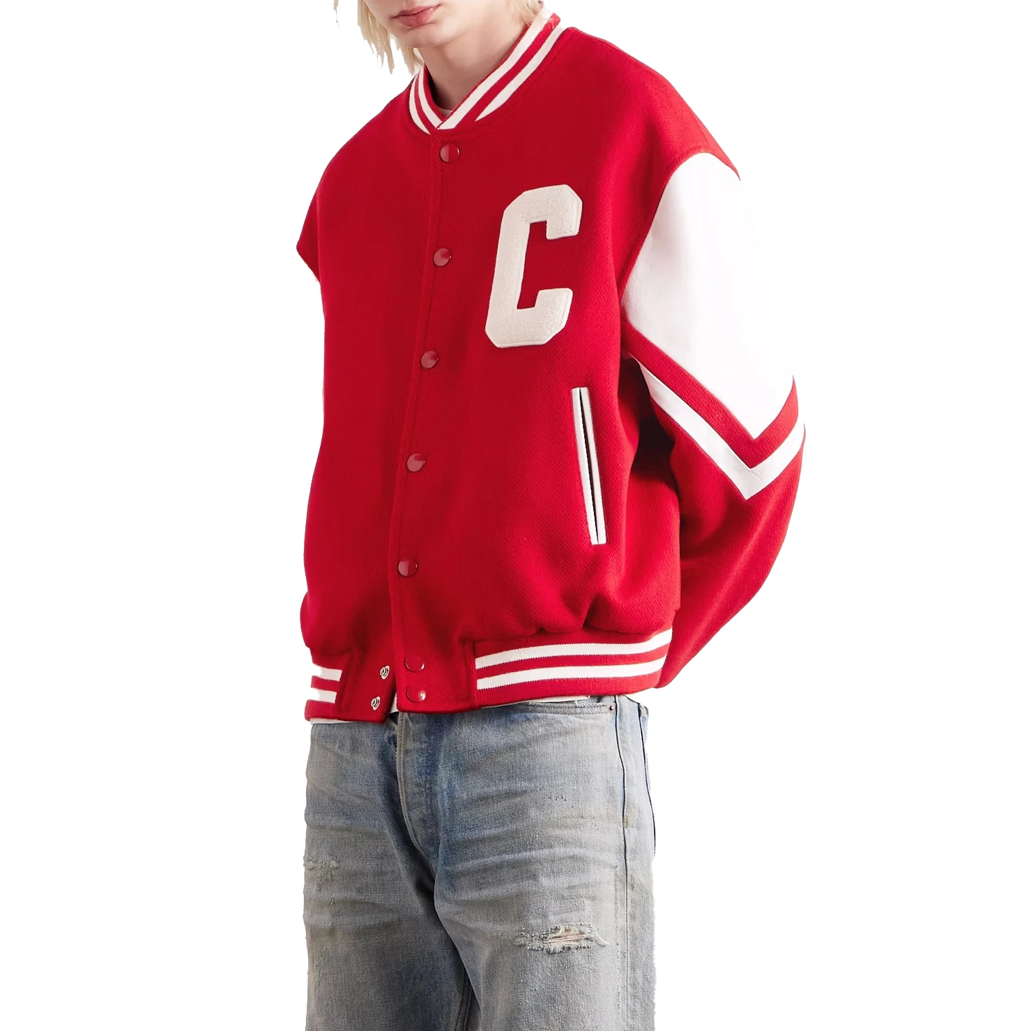 Custom Logo Winter Varsity Jacket For Men High Quality Men's Baseball ...