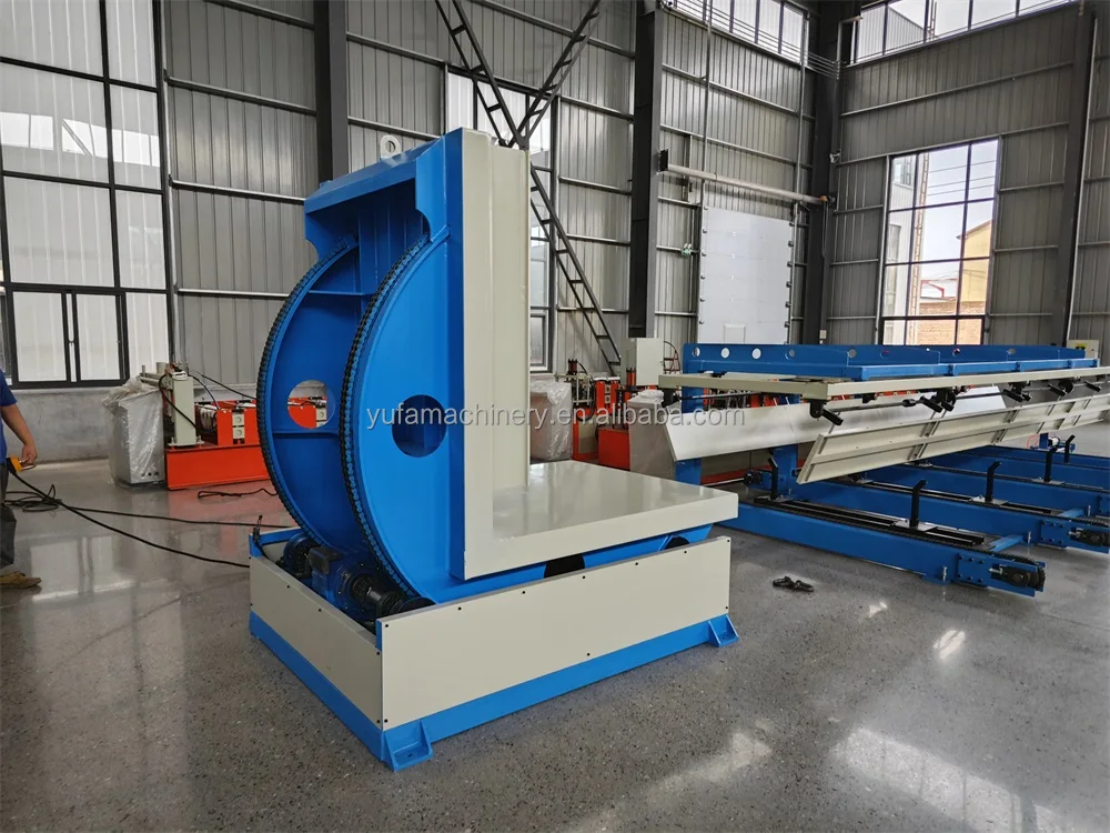 America Turn over 90 Degree Steel Coil Upender Machine