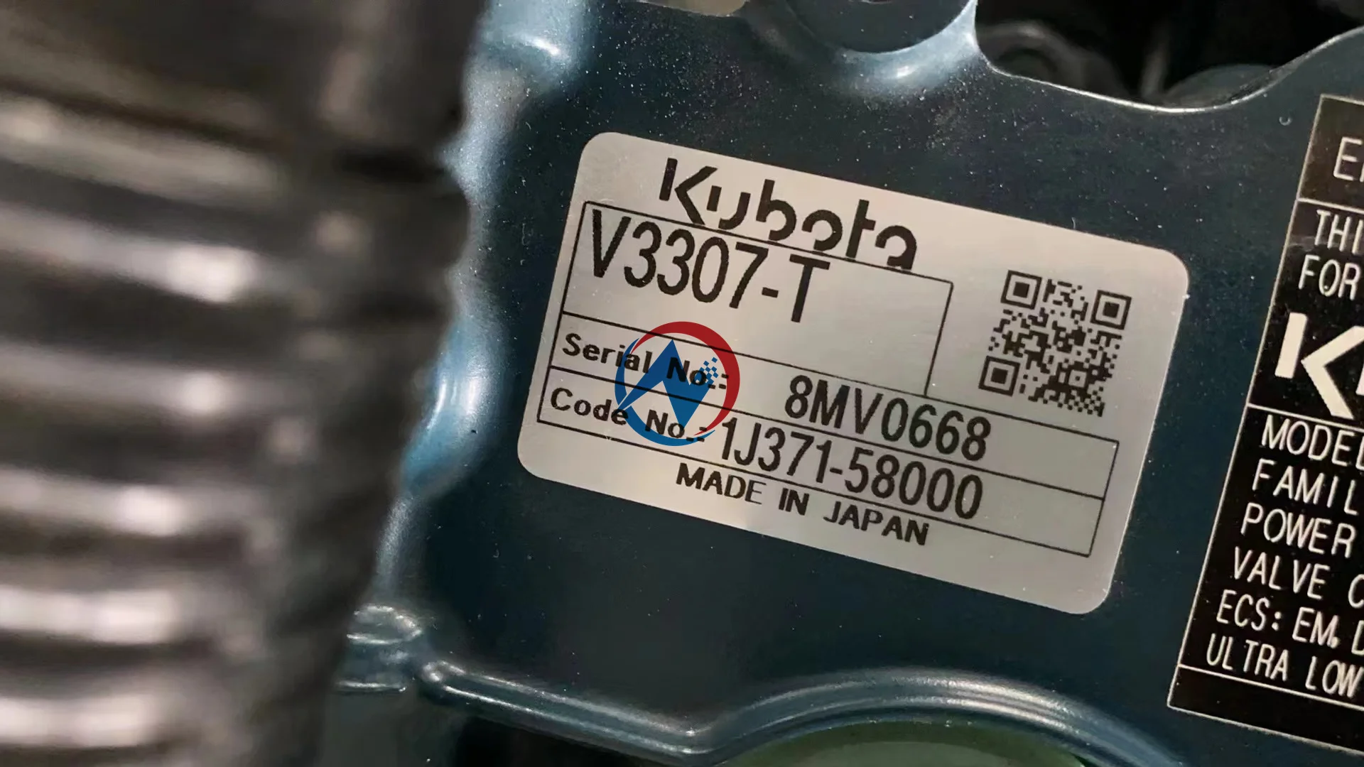 Original Kubota V3307t Complete Engine Assy For Kubota Diesel Engine ...