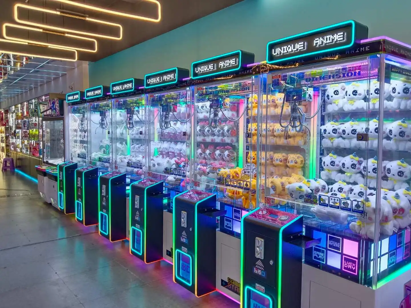 Unique Anime 2024 Claw Machine New Crane Game Machine Metal Cabinet ...