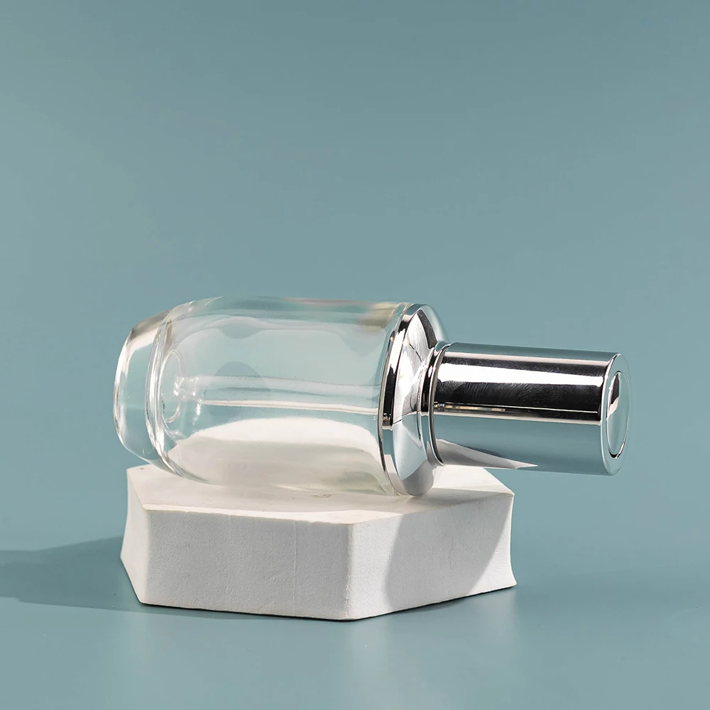 Wholesale Fancy Round Clear Glass Dropper Bottle 30ml