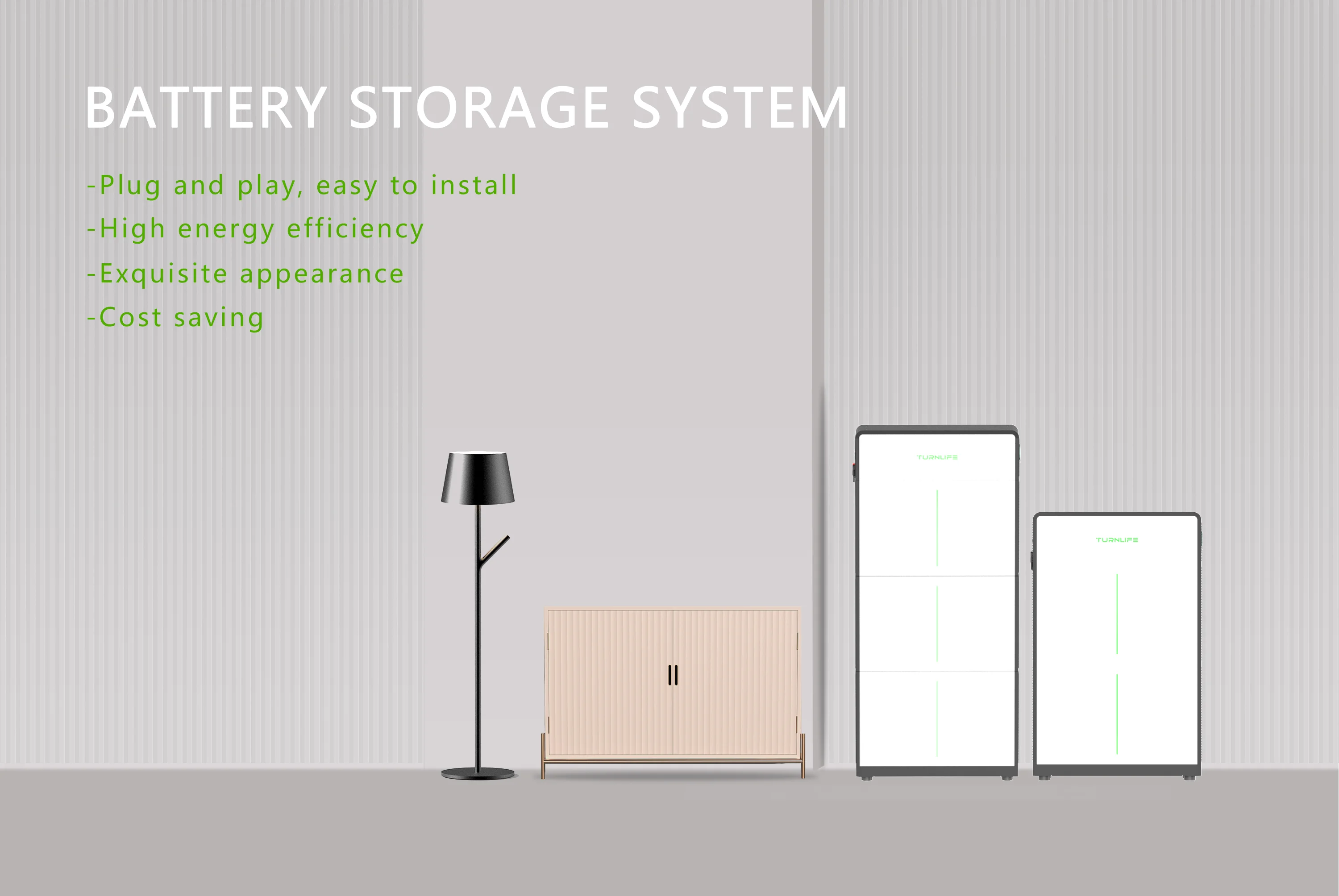 Turnlife Fhvs15 Battery Renewable Energy Storage 50ah 5kwh 10kwh 15kwh ...