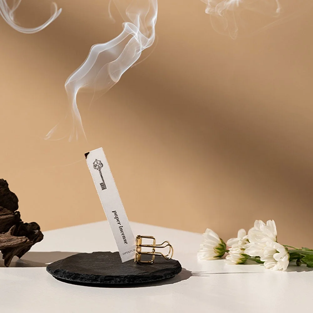 Incense scented Paper with White Musk Fragrance burningaroma paper ...