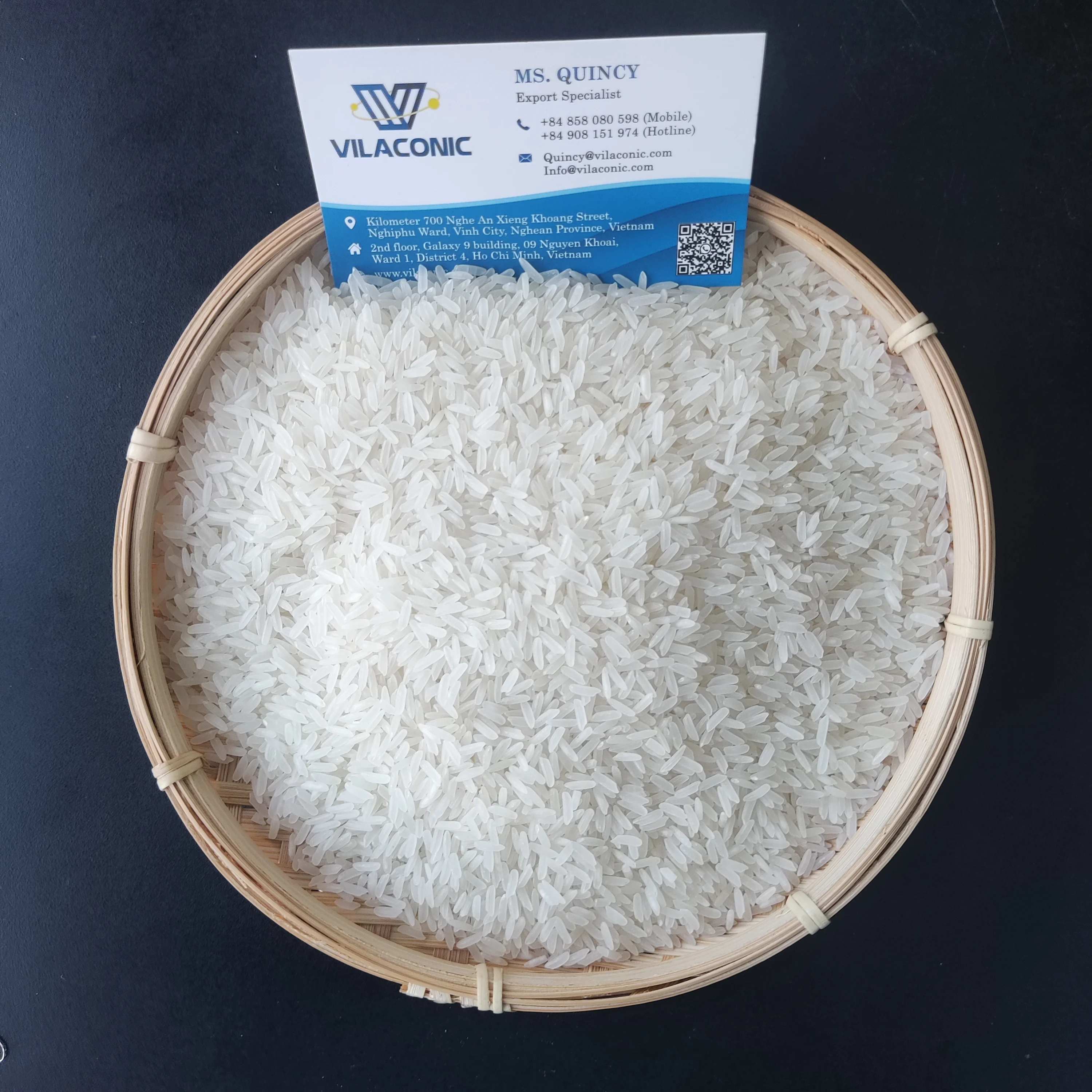 Jasmine Vietnamese Rice Long Grain White Rice New Crop Winter-spring ...