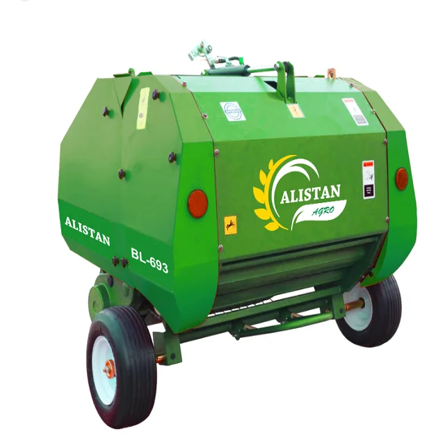 Direct Supply Used Farm Round Straw Hay Baler Press Machine Hydraulic ...