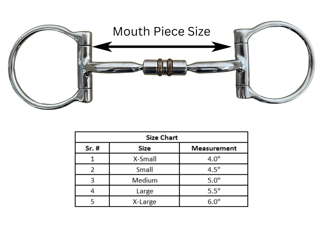 High Quality Customizable Solid Color Stainless Steel Riding Snaffle ...