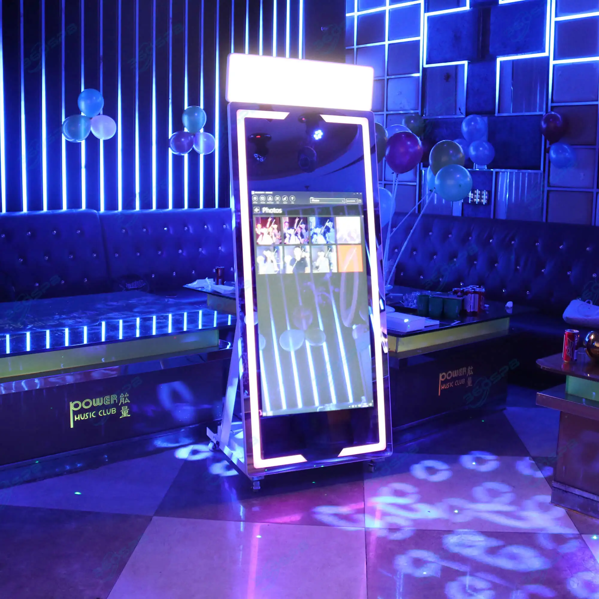 360spb M5a 65 Inches Selfie Mirror Photo Booth Touch Screen Photobooth ...