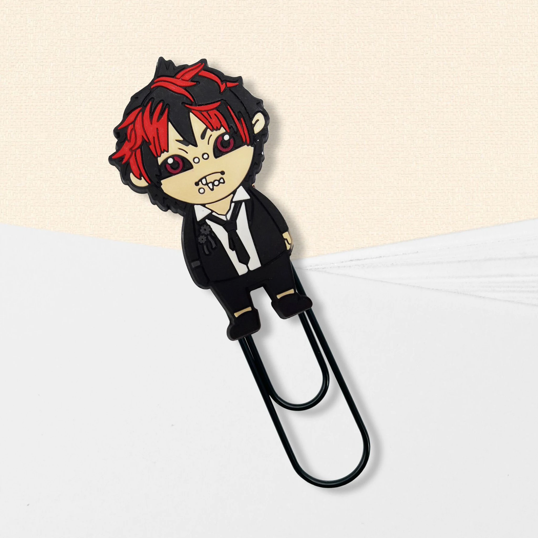 Custsom Rubber Cartoon3d Soft Pvc Shape Paper Clip - Buy Promotional ...