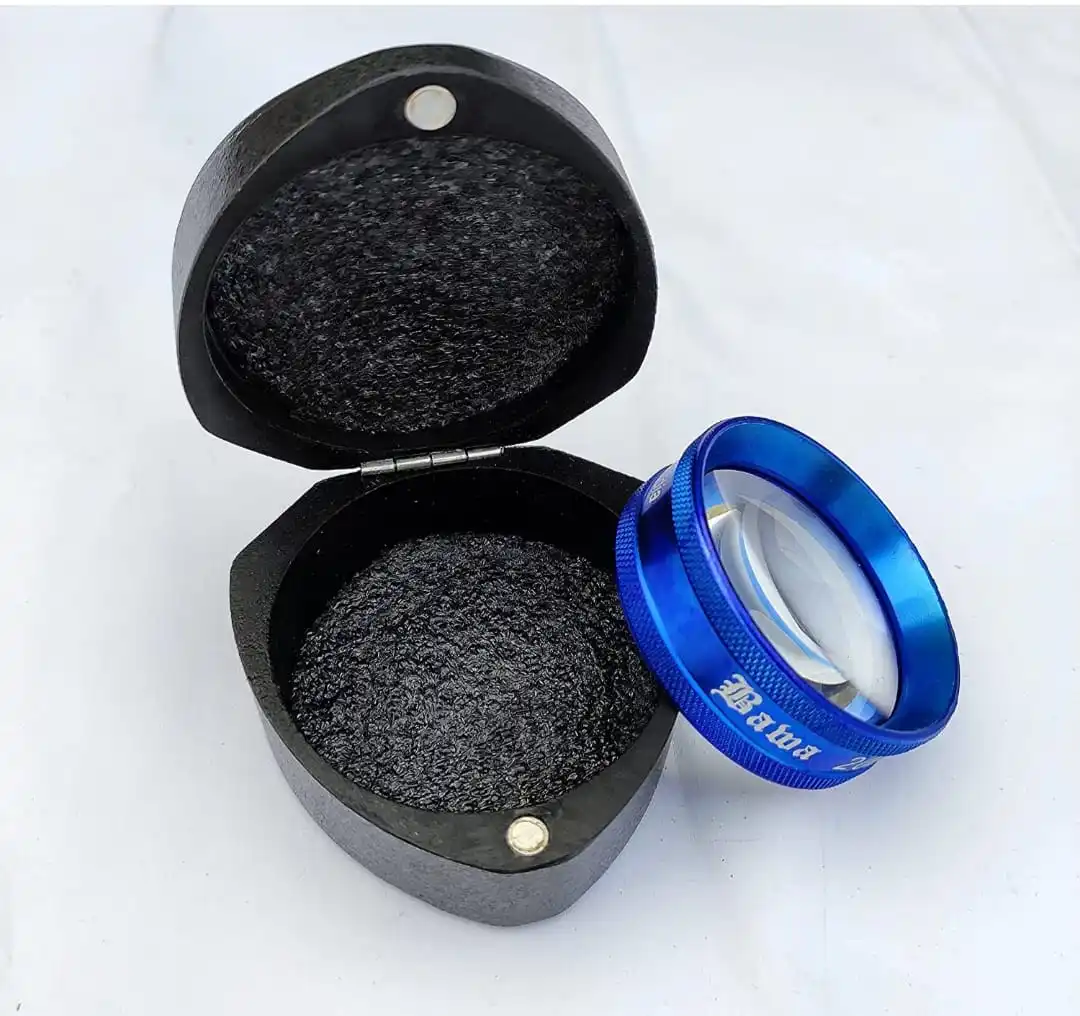 Ss Manufacture Ophthalmic 20d Double Aspheric Lens Blue Colour & Free ...