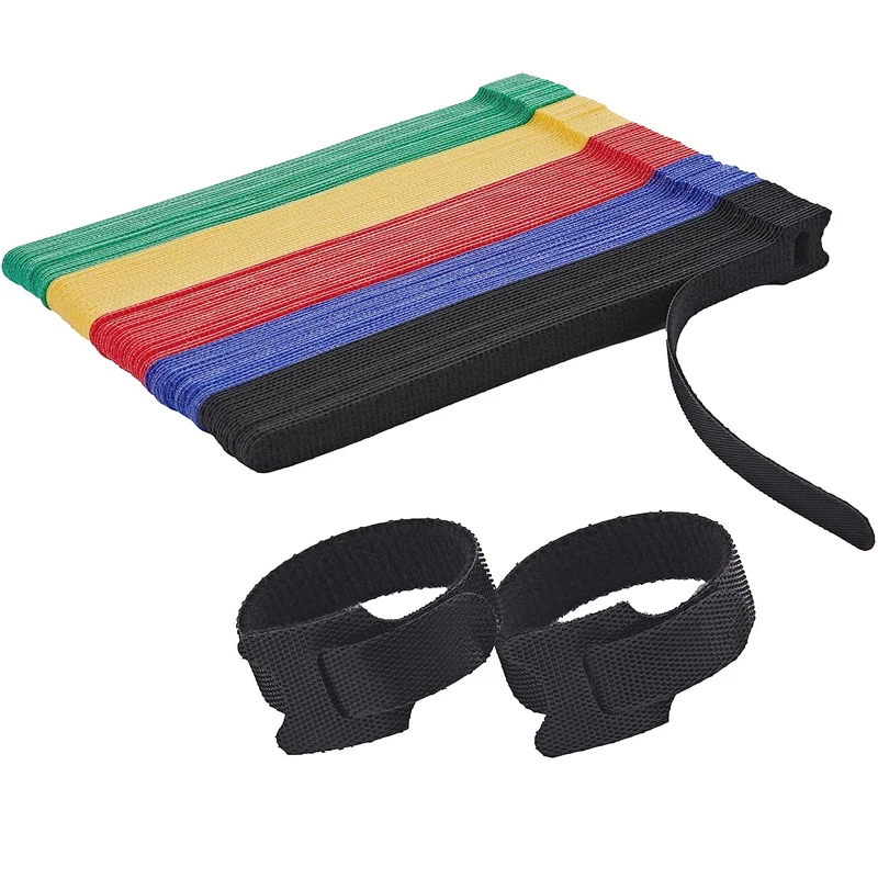 Hook And Loop Reusable Fastening Cable Tie Down Straps By Reusable,Durable Functional Ties Hook ...