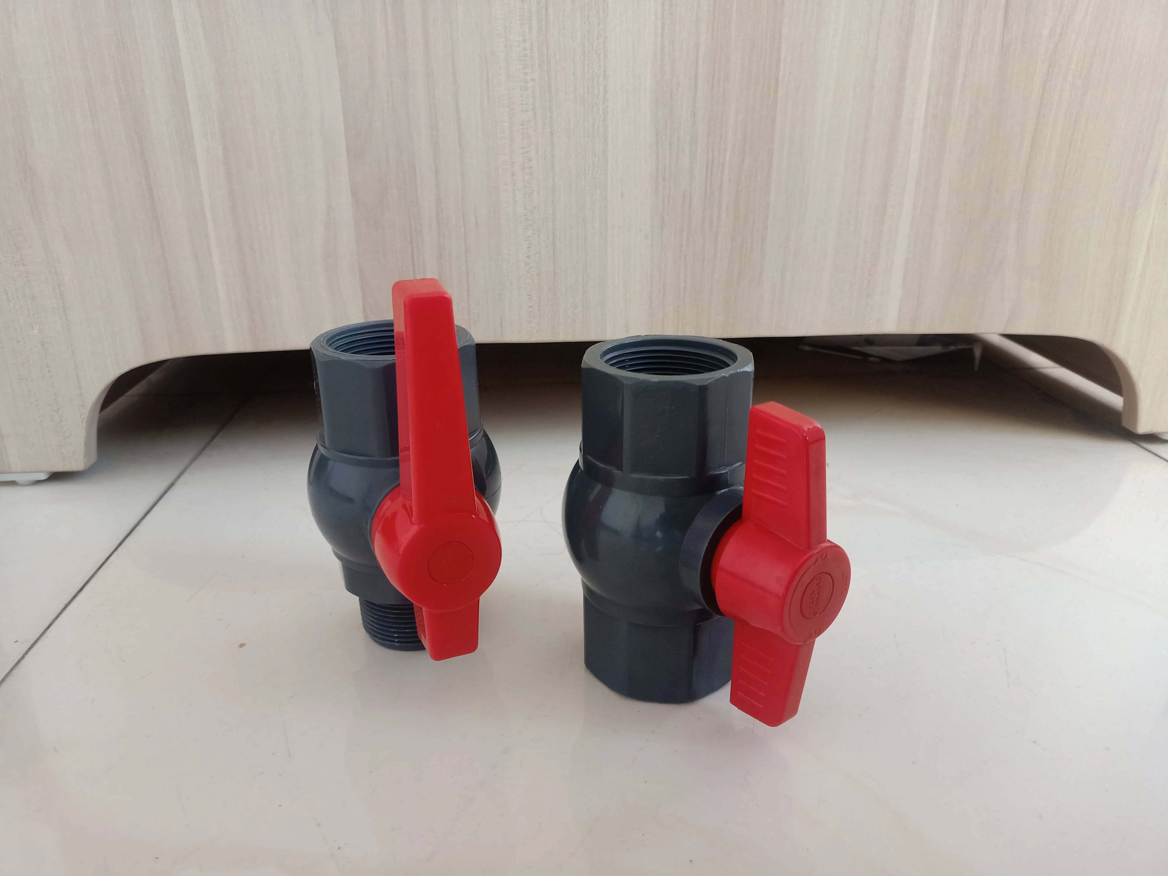 Quarter-turn Ball Valve Pvc Octagonal Ball Valve - Buy Manual Ball ...