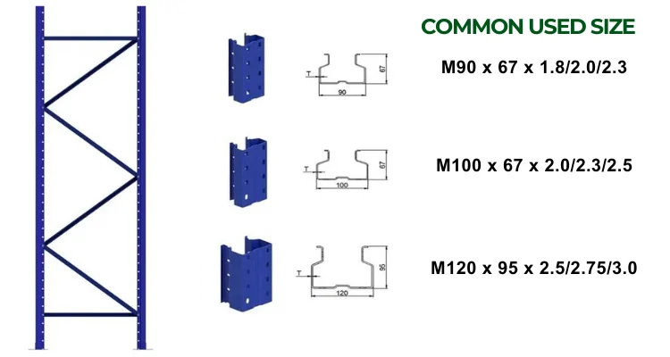 Heavy Duty Galvanized Steel Selective Pallet Rack Leading Solution for ...