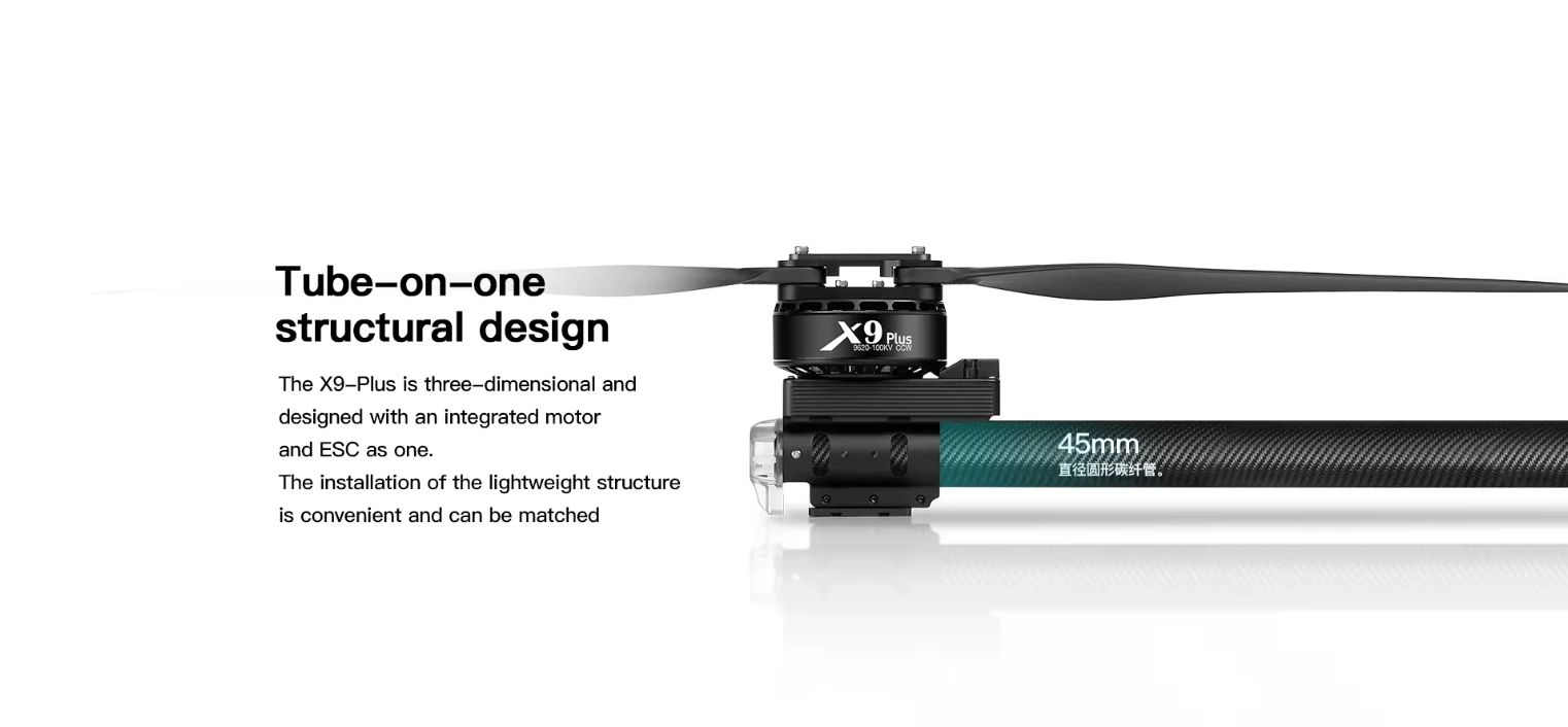 Hobbywing X9 Plus Drone Motor Combo Strong Brushless DC Motor ESC ...