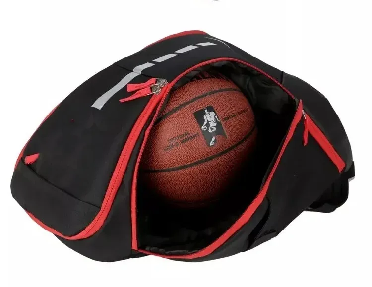 Basketball Equipment Backpack Volleyball Training Bag With External ...