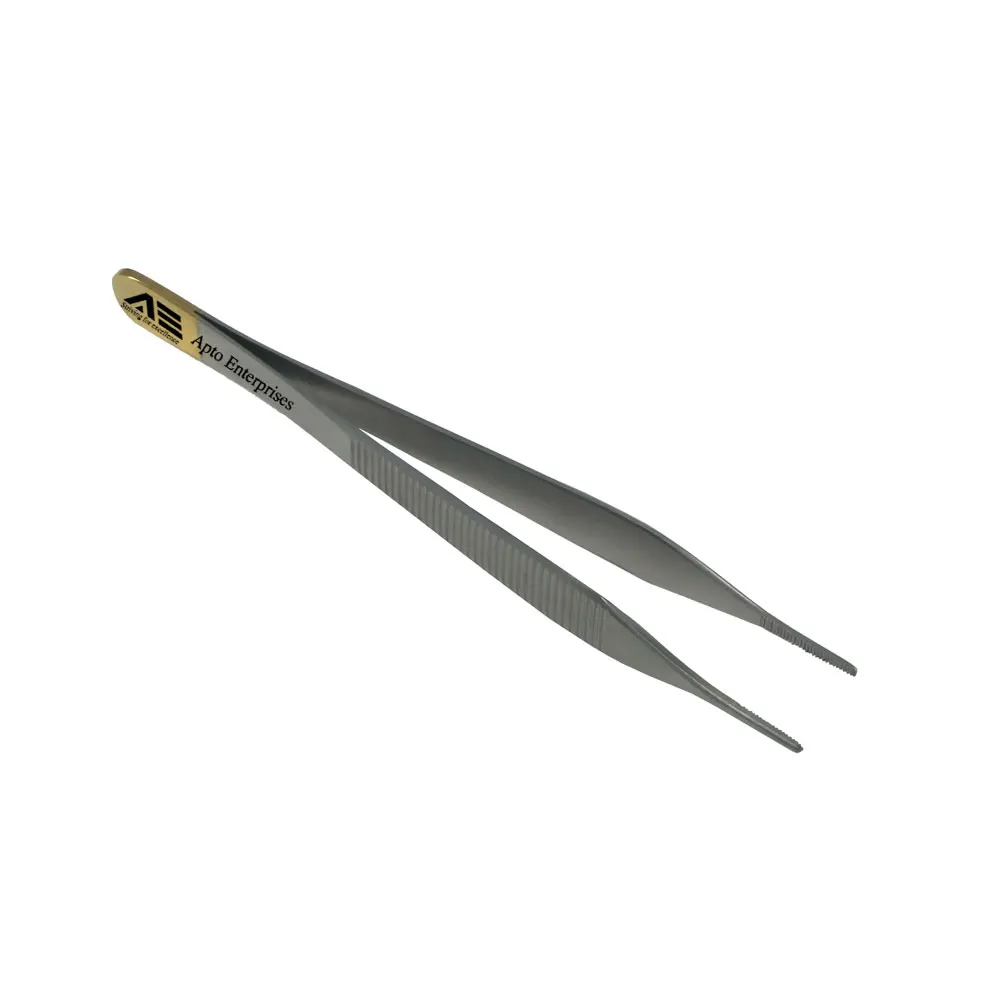 T/c Adson Plastic Surgery Forceps 4.75" Fine Point Straight With ...