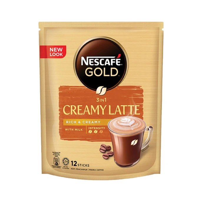 Café Instantâneo Cremoso Latte Nescafé Ouro 31g X 12s X 24 Pkts - Buy ...