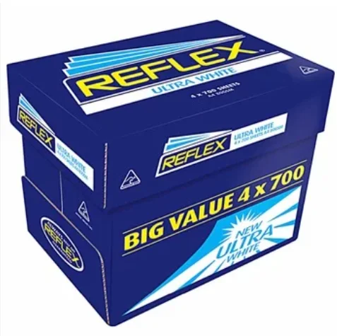 Wholesale A4 Size White Office Paper / Reflex Ultra White Copy A4 Copy Paper 80g/ 75g/70g Reflex ...