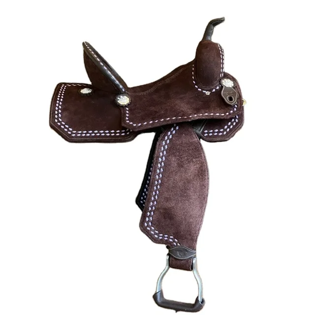 Western Saddle High Quality Barrel Roughout Saddle With Matching Set ...