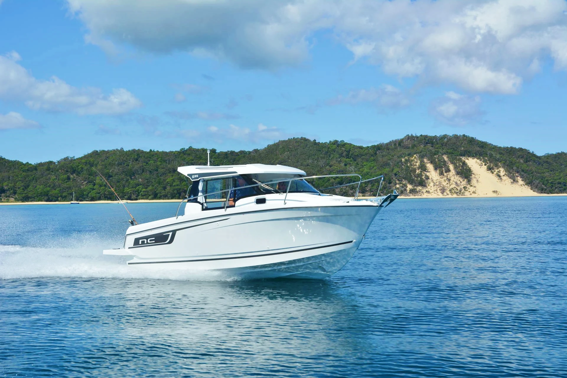 Kinocean 22ft Luxury Enclosed Cabin Yacht - High Speed Ski Barge