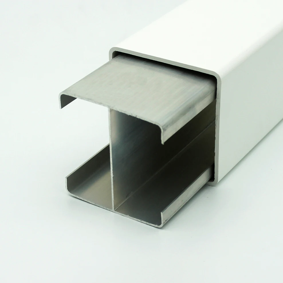 Aluminum Stiffener For 4" X 4" Line Post,Aluminum Stiffener For 101mm X ...