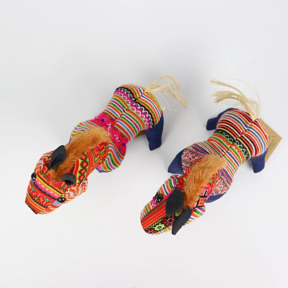 Pet Toys Hmong Embroidered Brocade Fabric Handmade Brocade Mong Sapa ...