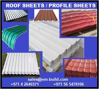Durable and Stylish Roofing Solutions - Corrugated & Tile Profile Sheets