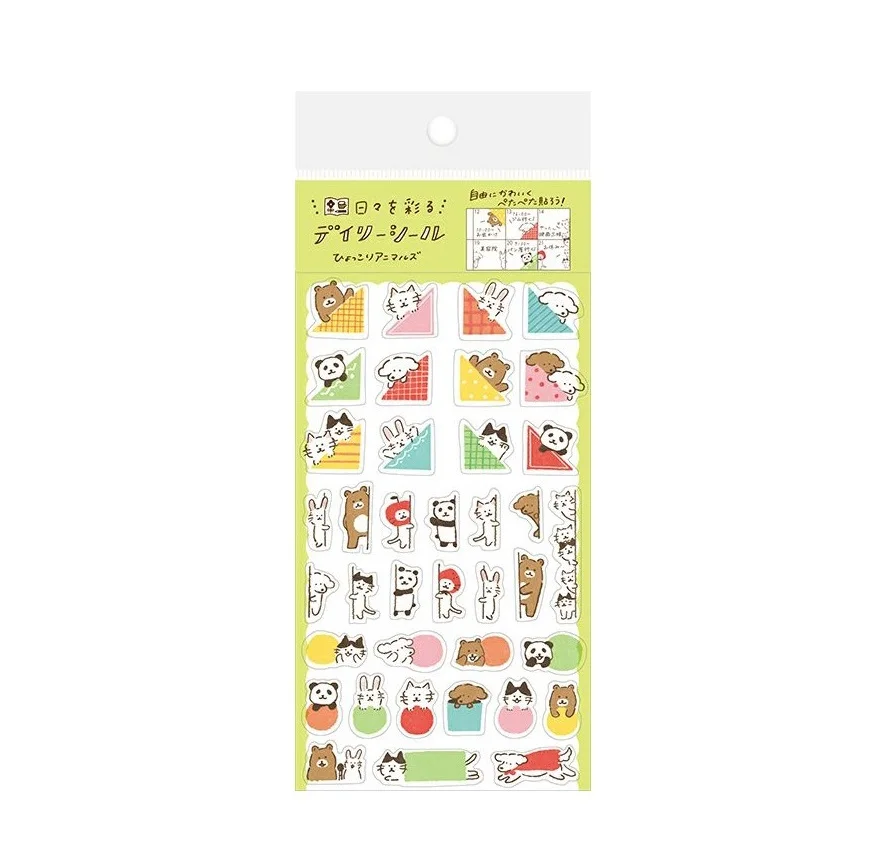 Custom Clear Animal Character Sheet Transparent Sticker Paper - Buy ...