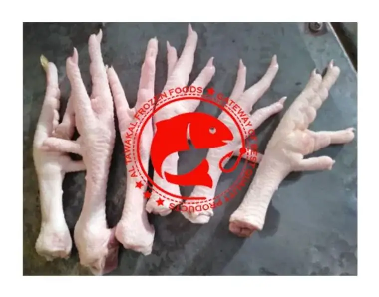 Frozen Chicken Feet Export Quality Featherless White Skin Ammonia Free ...