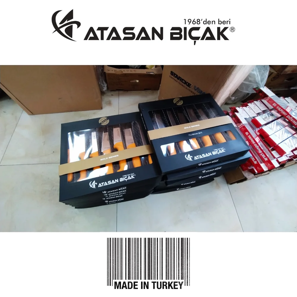 Alibaba.com: Turkish Made 4pcs Butcher Knife Set, Professional Kitchen ...