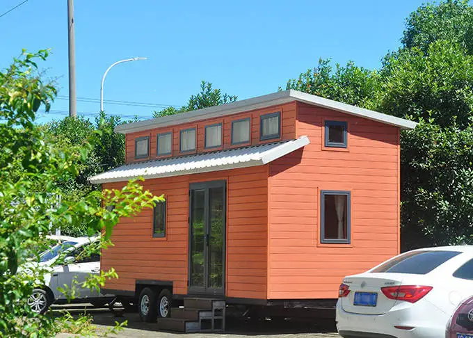 As/nzs Standard Light Steel Prefab Tiny Home On Wheels Metal Pu ...