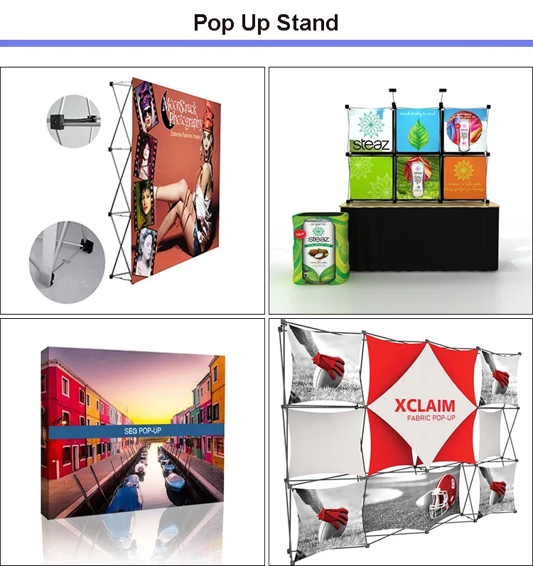 Folding Backdrop Exhibition Booth Promotional Display Event