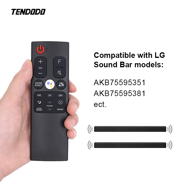 Akb75595351 Akb75595381 Infrared Replacement Remote Control Commander ...