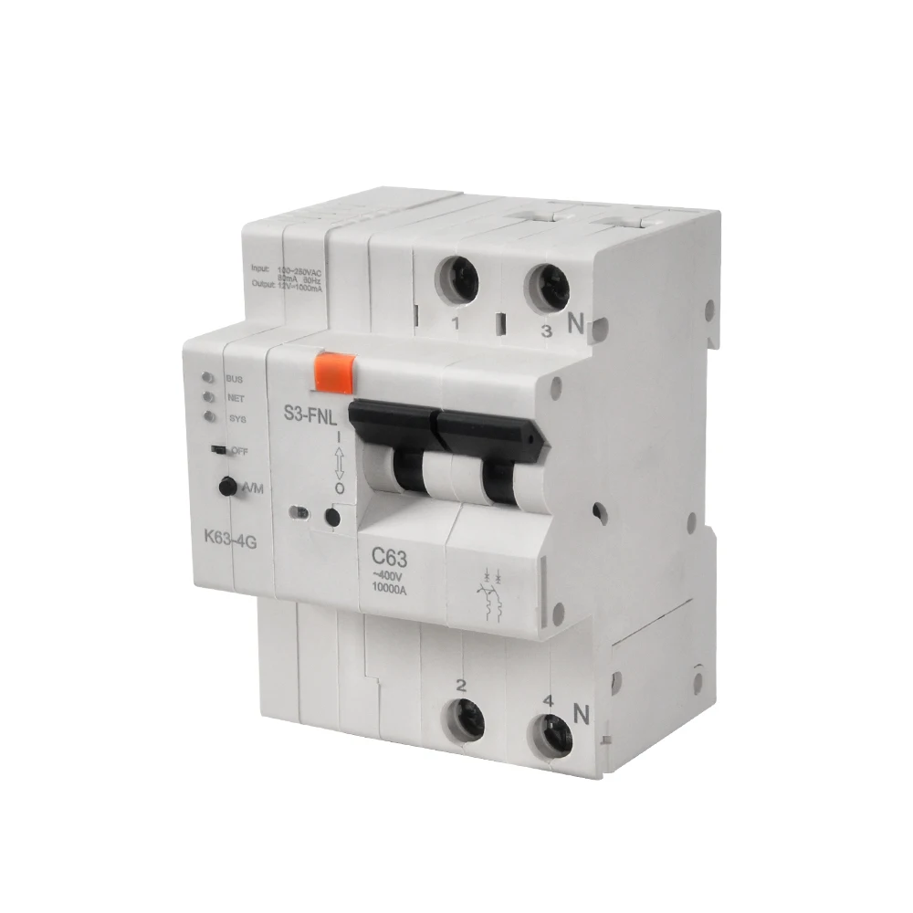 Smart Miniature Circuit Breaker 2p Mcb Leakage Detection Automatic ...