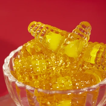 Gummy Yellow Corn Flavor From Natural Fresh Fruits For Kids Made In ...