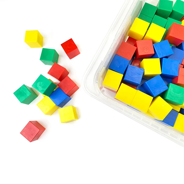 2cm Math Cube Counters - Early Education Manipulatives