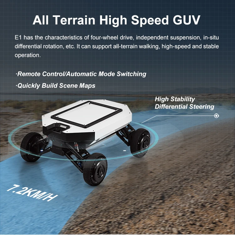 Educational Unmanned Ugv Chassis Autonomous Roboter Platform 4 Wheel Robot Platform - Buy 4 ...