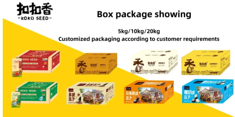 Chinese Factory With Certificates Of Kosher Halal Iso Roasted Sunflower ...