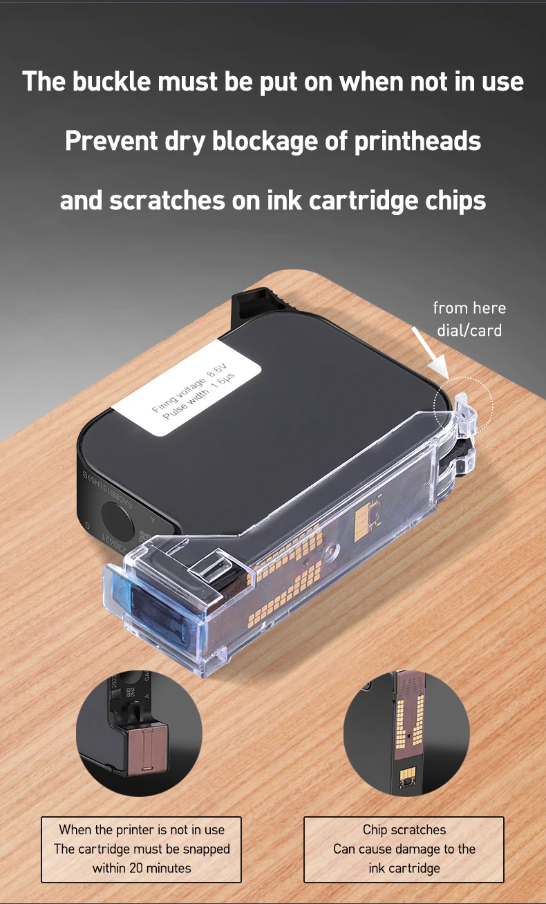 Wholesale Universal Fast Dry Quick-drying Ink Cartridges For Handheld ...