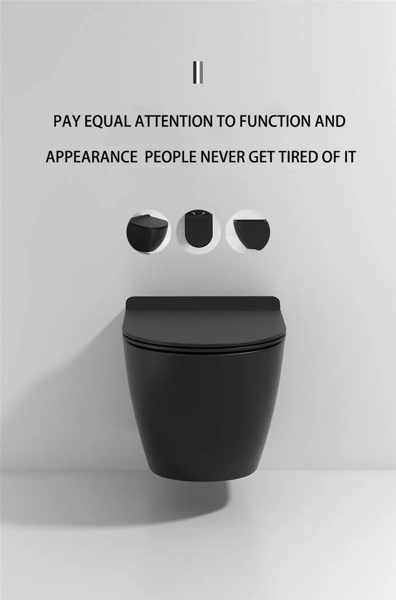 Inodoro Modern European Wc Suspendu Hanging Mounted Water Closet Matt ...