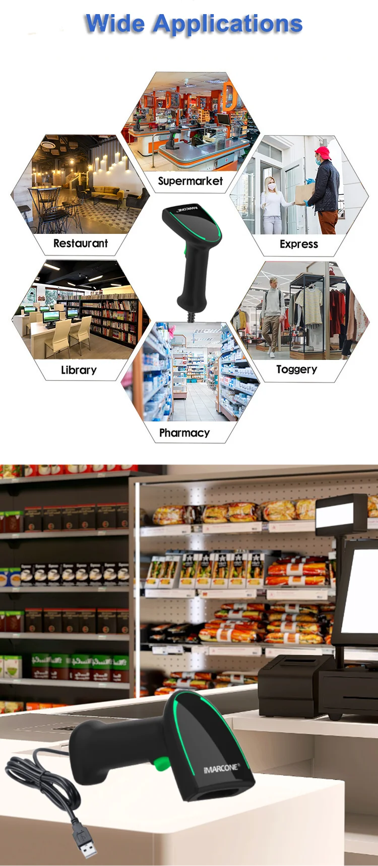 High Quality 2d Cmos Image Barcode Scanner - Buy Cheap Barcode Scanner ...