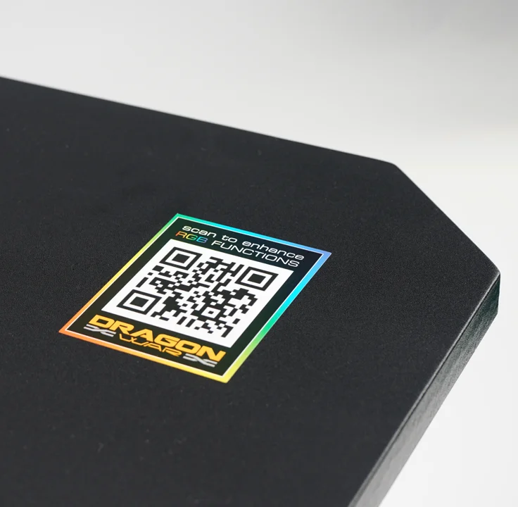 Dragon War Gaming Desk - 120x68cm RGB Light Metal Desktop