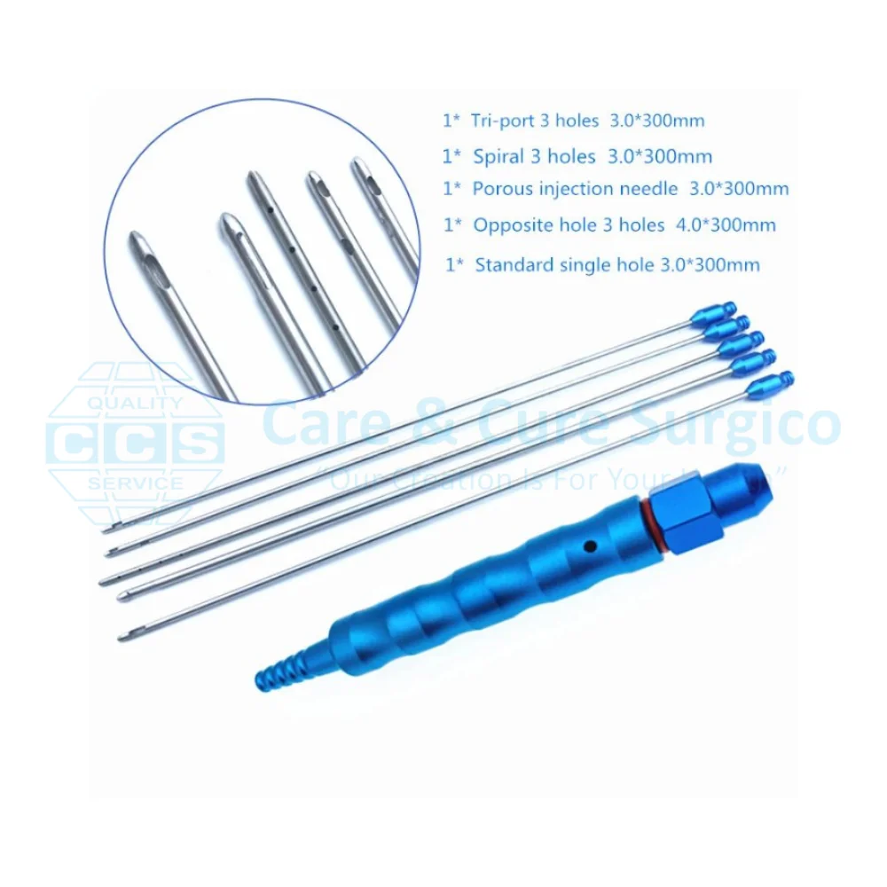 Special Liposuction Infiltration Cannulas Set Titanium Liposuction ...