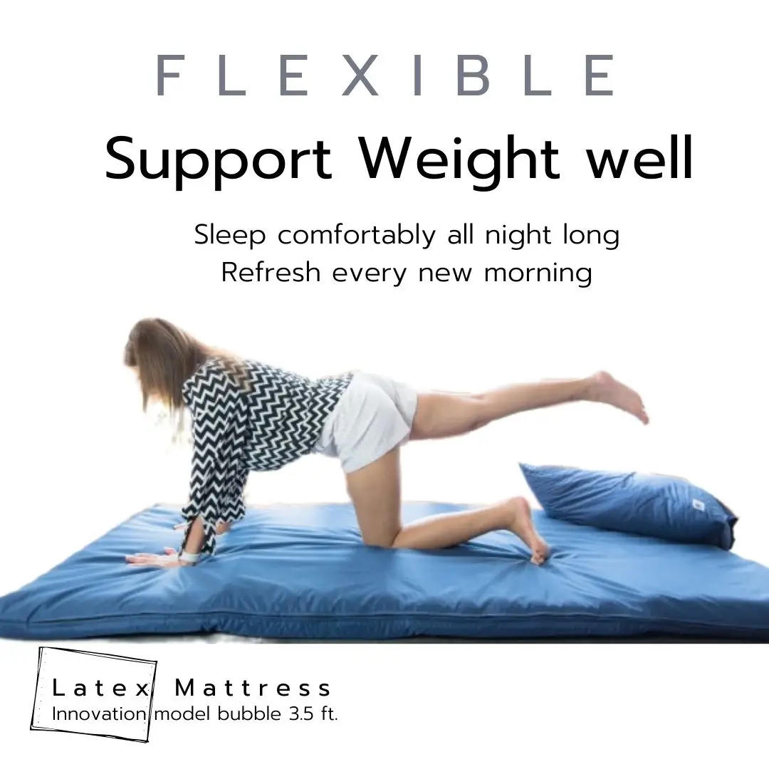Innovation Mattress From Natural Bubble Latex 6 Ft Helps To Fall Water ...