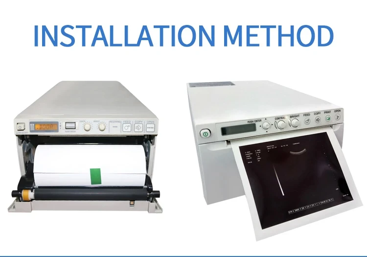 High Gloss Type V Medical Ultrasound Thermal Paper 110hg For Sony Video ...