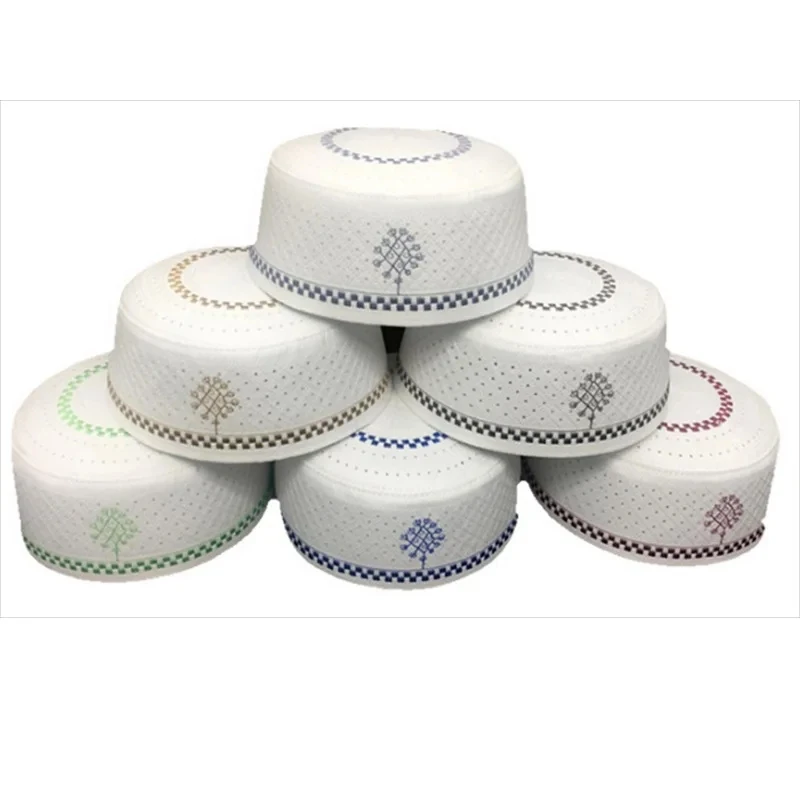 Custom Logo Muslim 2024 Hat Prayer Hat Headwear Islamic Cap Ramadan Eid ...