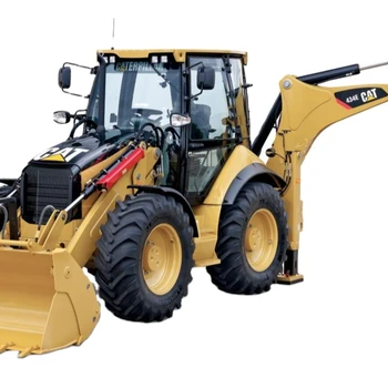 Used Cat 434e Cat Backhoe Loader Excavator 4 X 4 Wheel Mini Backhoe ...
