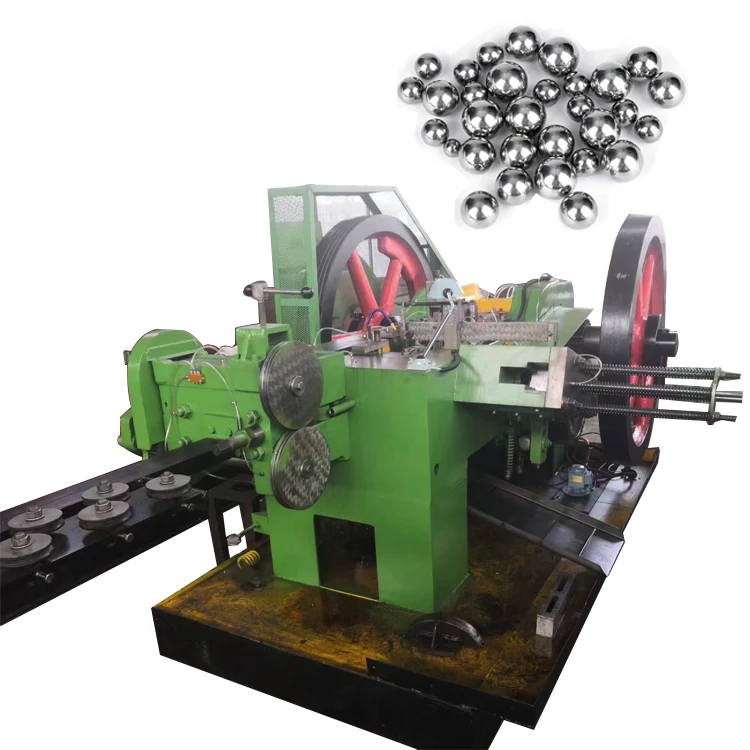 Ball Cold Header Machine For 10mm 304 Steel Ball - Buy High Speed Small ...