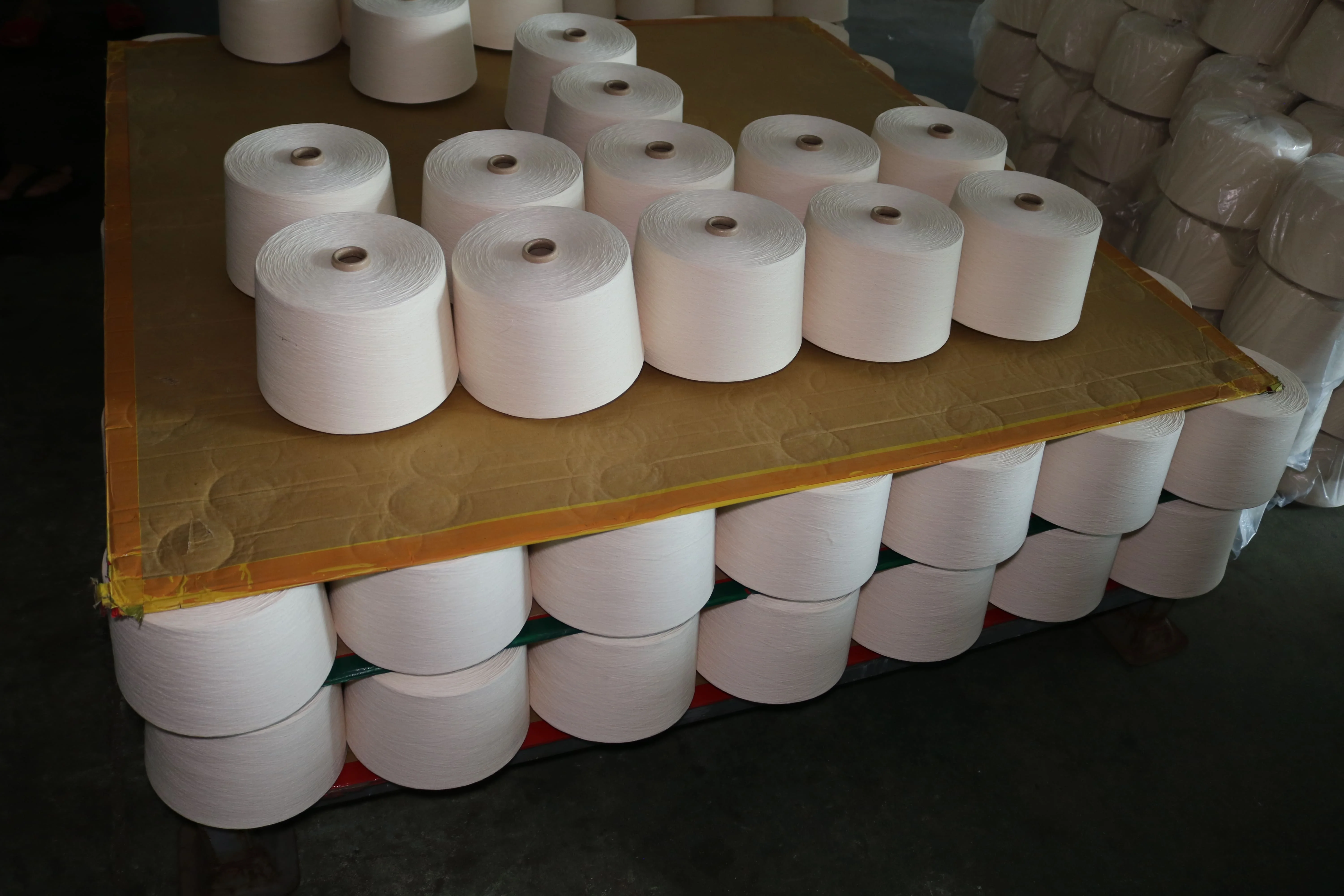 Weaving/knitting Ring Spinning Polyester/cotton (tc Yarn (polyester ...